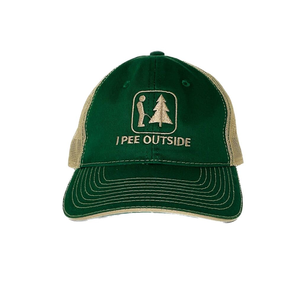 I Pee Outside Cap with Mesh back - Danbury Country Store