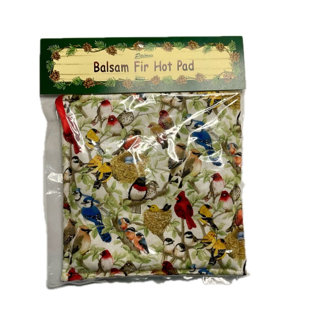 Bird Balsam Fir Hot Pad - Danbury Country Store