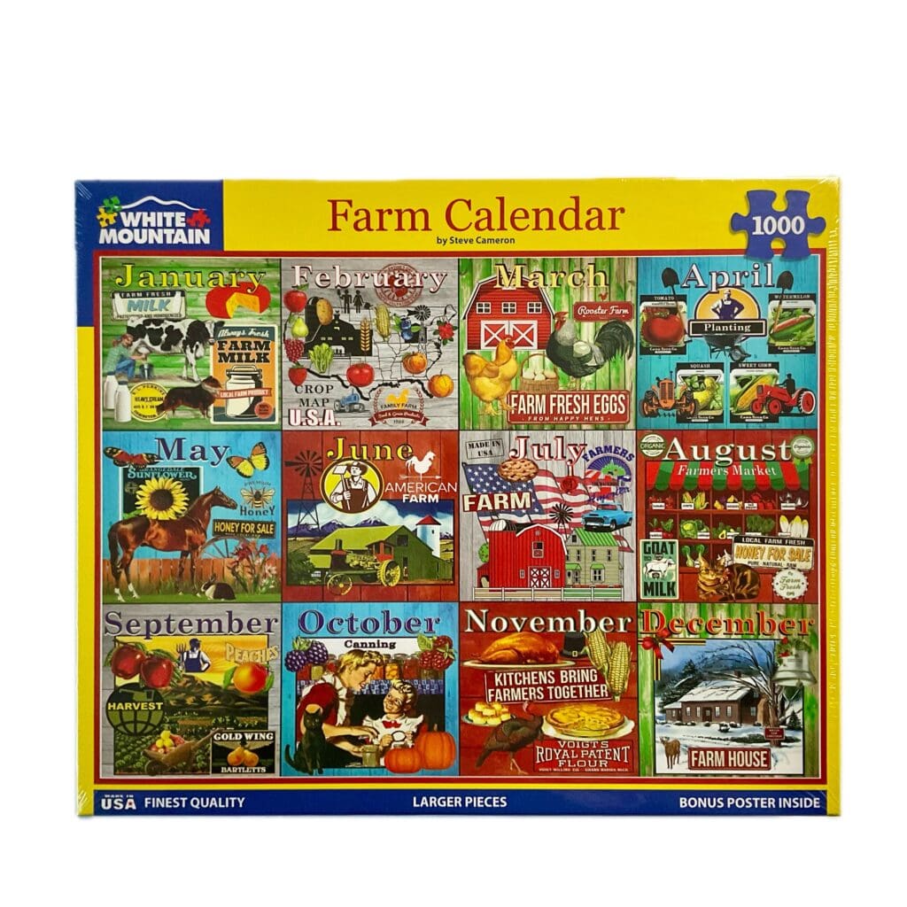 Farm Calendar - Danbury Country Store